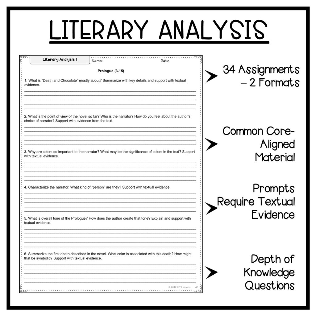 The Book Thief Novel Study | LIT Lessons