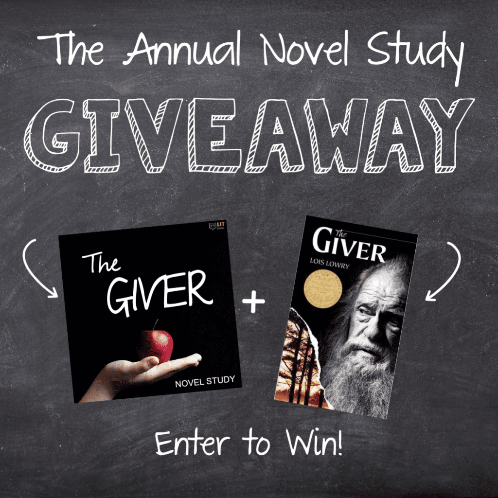 Win Our The Giver Novel Study and a Class Set of The Giver Books for ...