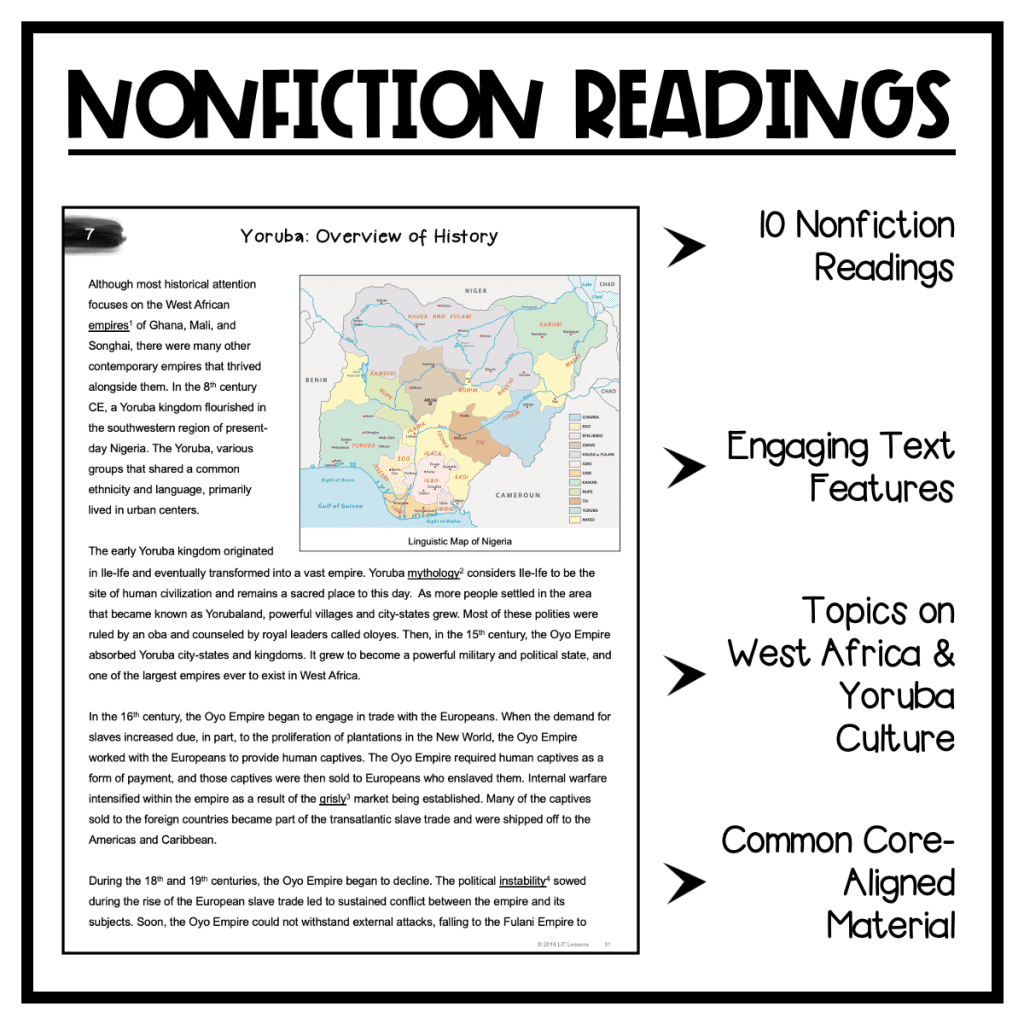 Children of Blood and Bone Novel Study | LIT Lessons