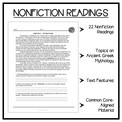 The Lightning Thief Novel Study | LIT Lessons