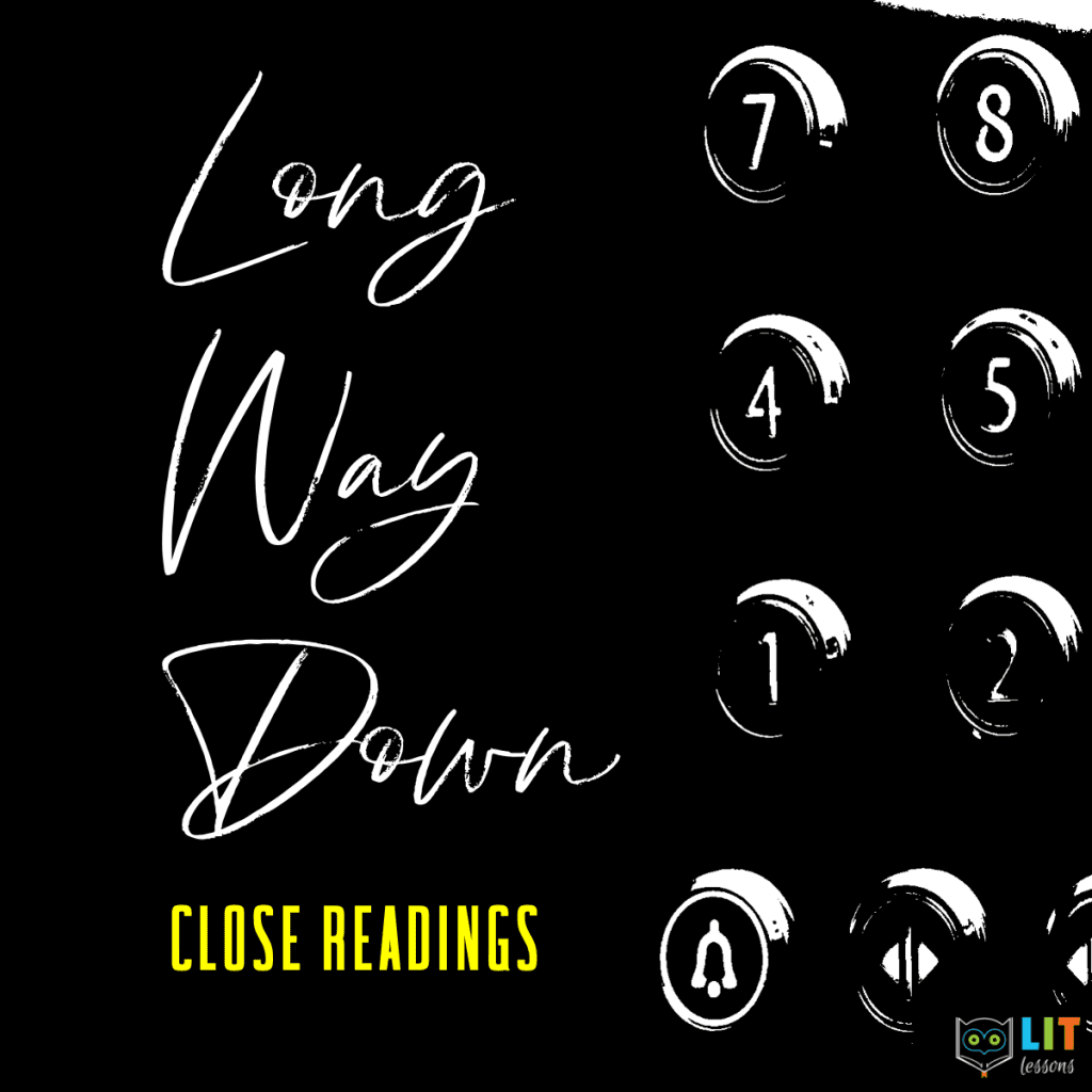 Long Way Down Teaching Resources | LIT Lessons