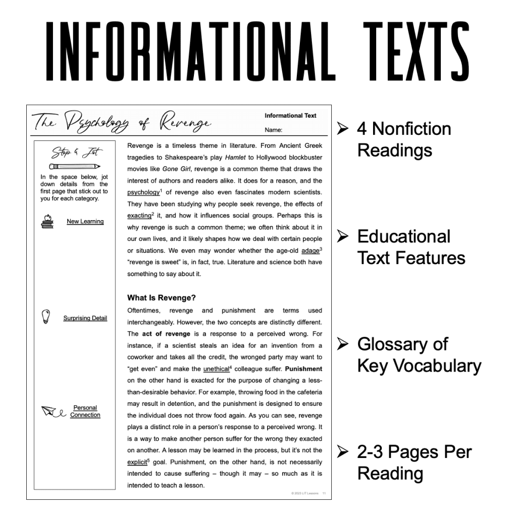 Long Way Down Nonfiction Connections | LIT Lessons